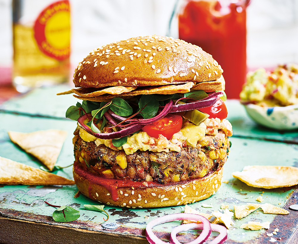 Vegetarisk Mexikansk burgare - Vegomagasinet